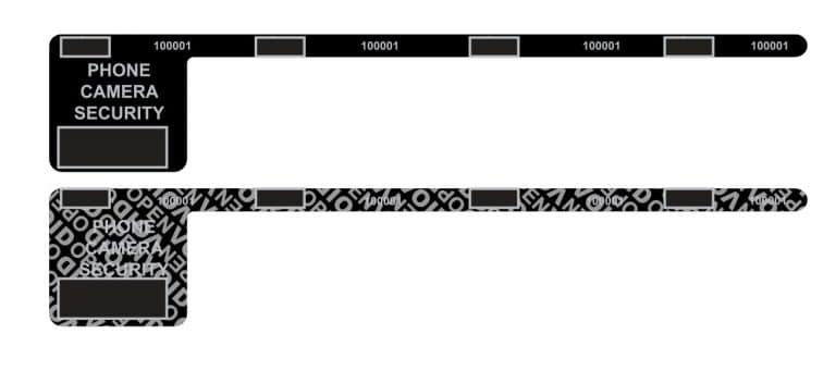 Custom Universal 2.0 Smartphone Security Labels As Low As $165.75 ...