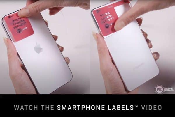 PICpatch Labels | Phone Camera Security Stickers | Tamper-Evident Non ...